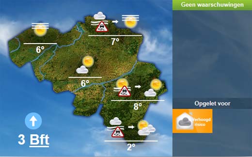 Weersverwachting voor de komende dagen - bouwenwonen.net